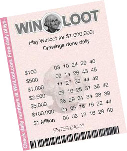 The Next Winloot Winner will Occur in 3 Hours, 33 minutes, 42 Seconds