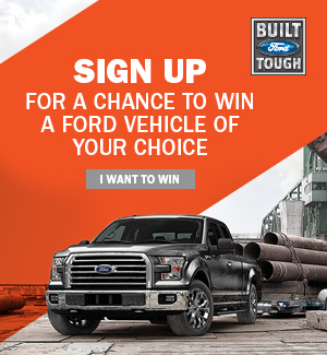 Your Chance to Win a Ford