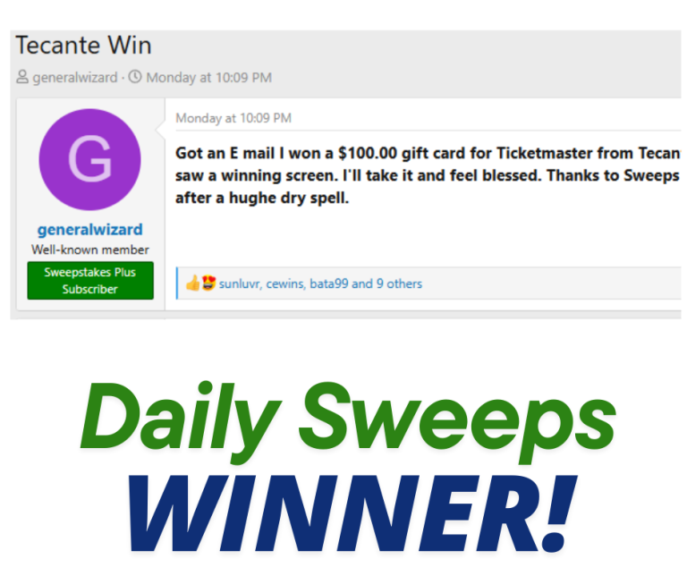 2025 - Sweepstakes, Contests, Giveaways and Instant Win Blog