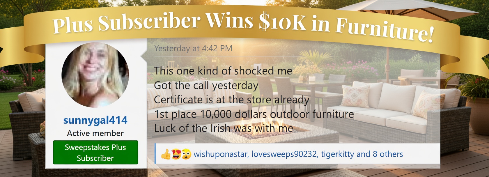 Sweepstakes Advantage Newsletter – March 22, 2026
